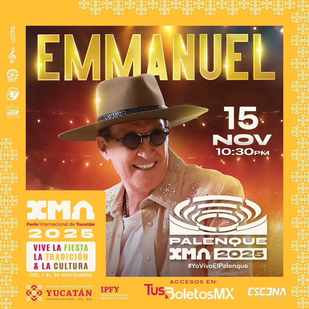 Emmanuel at the Yucatán Xmatkuil Fair 2025