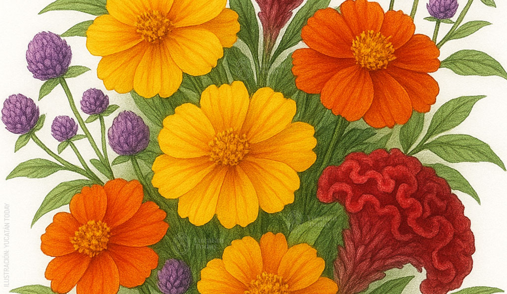 Las flores silvestres de Yucatán: protagonistas en los altares de Janal ...