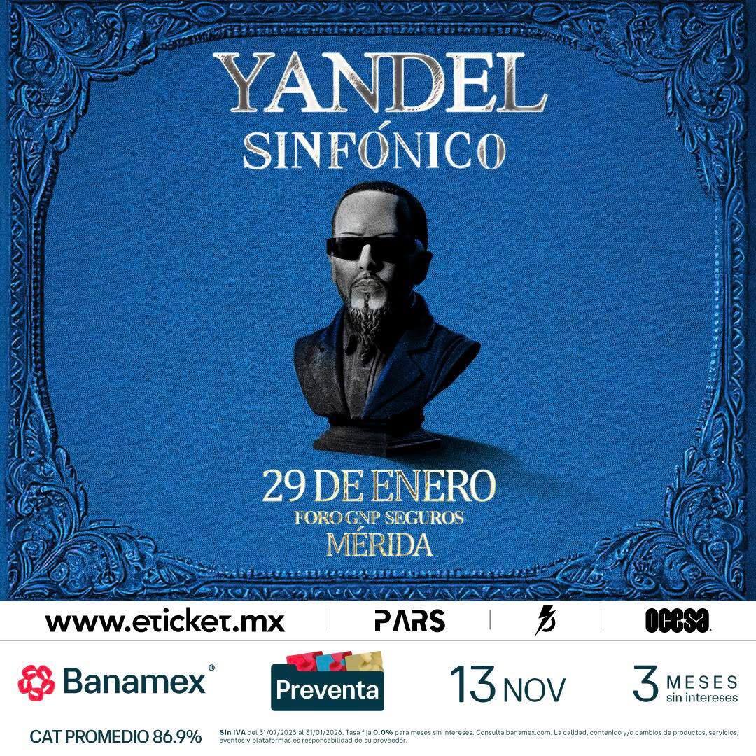 Yandel en Mérida